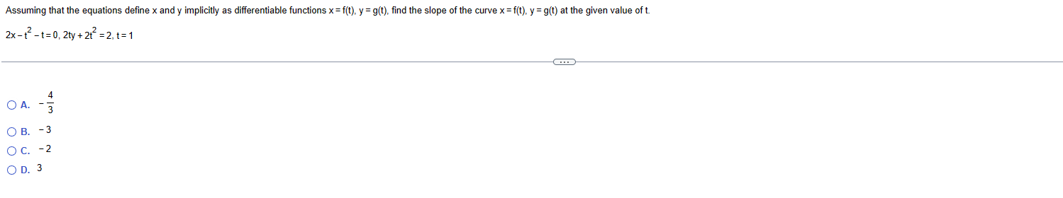 Solved Assuming that the equations define x and y implicitly | Chegg.com