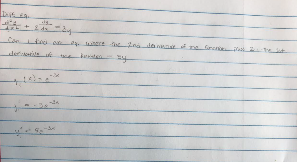 Solved I do not understand where the e^-3x comes from. I do | Chegg.com