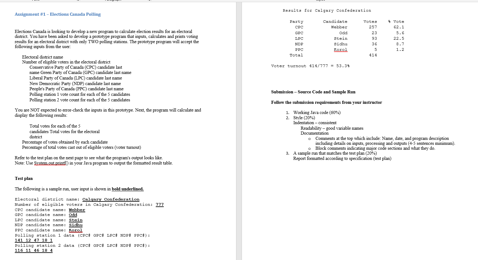 Solved Test plan The following is a sample run, user input | Chegg.com