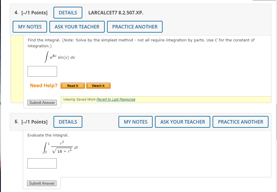 Solved Find the integral. (Note: Solve by the simplest | Chegg.com