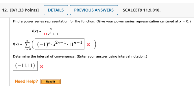 Solved Find a power series representation for the function. | Chegg.com