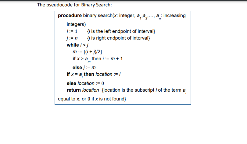 procedure insertion sort (a1,…,an: real numbers with | Chegg.com