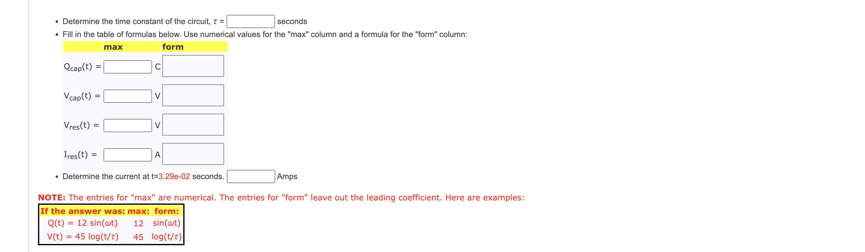 Solved arads. At \\( \\mathrm{t}=0 \\), the switch is | Chegg.com