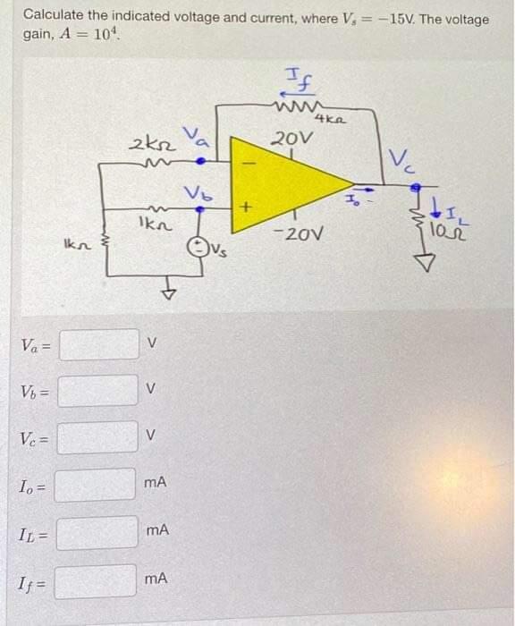 Solved 21. Find V. and Vx values in the given circuit | Chegg.com