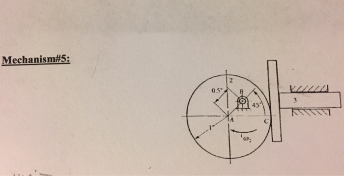 Solved For the mechanism shown below, define appropriate | Chegg.com