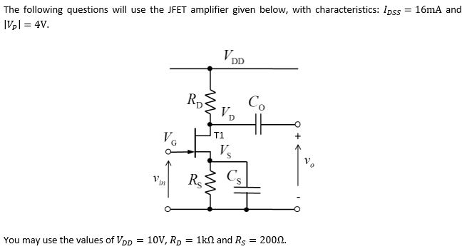 Solved Determine the operating (quiescent) point | Chegg.com