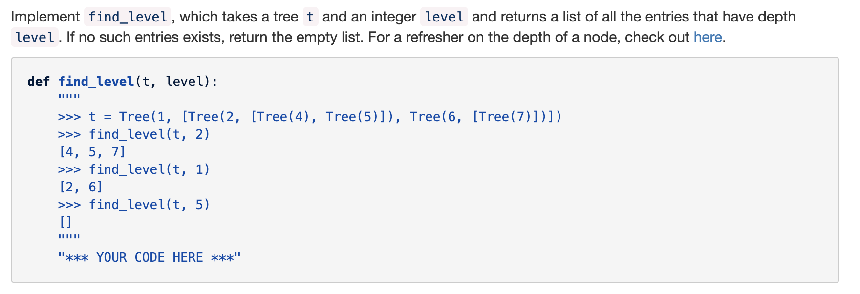 Solved Class Tree Def Initself Value Branches 