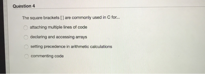 Solved Question 8 An array of characters ending with 10' is | Chegg.com