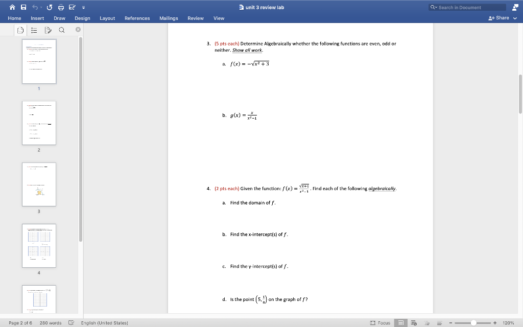 Solved 合日 A unit 3 review lab Q Search in Document Home | Chegg.com