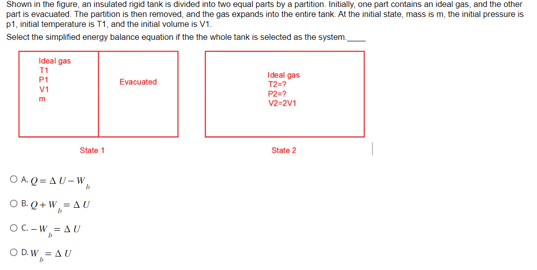 Solved Shown in the figure, an insulated rigid tank is | Chegg.com