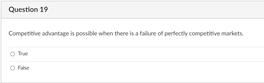 Solved The intensity of rivalry in an industry is greater | Chegg.com