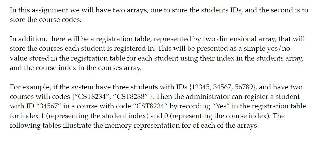 Solved CST8234- C Language Assignment 1 Due Date - October | Chegg.com