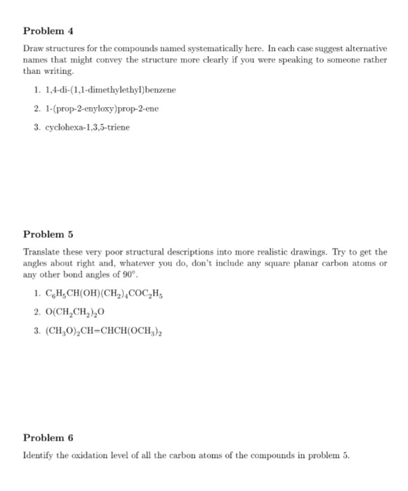 Solved Problem 1 Draw good diagrams of saturated | Chegg.com
