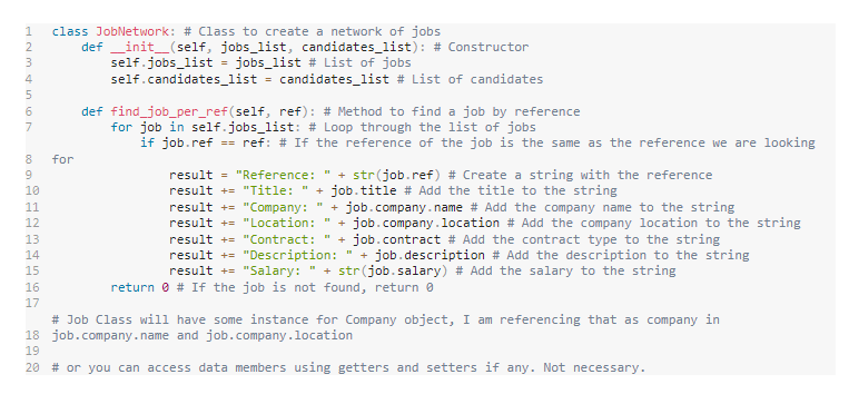 The method has one input argument: an object | Chegg.com