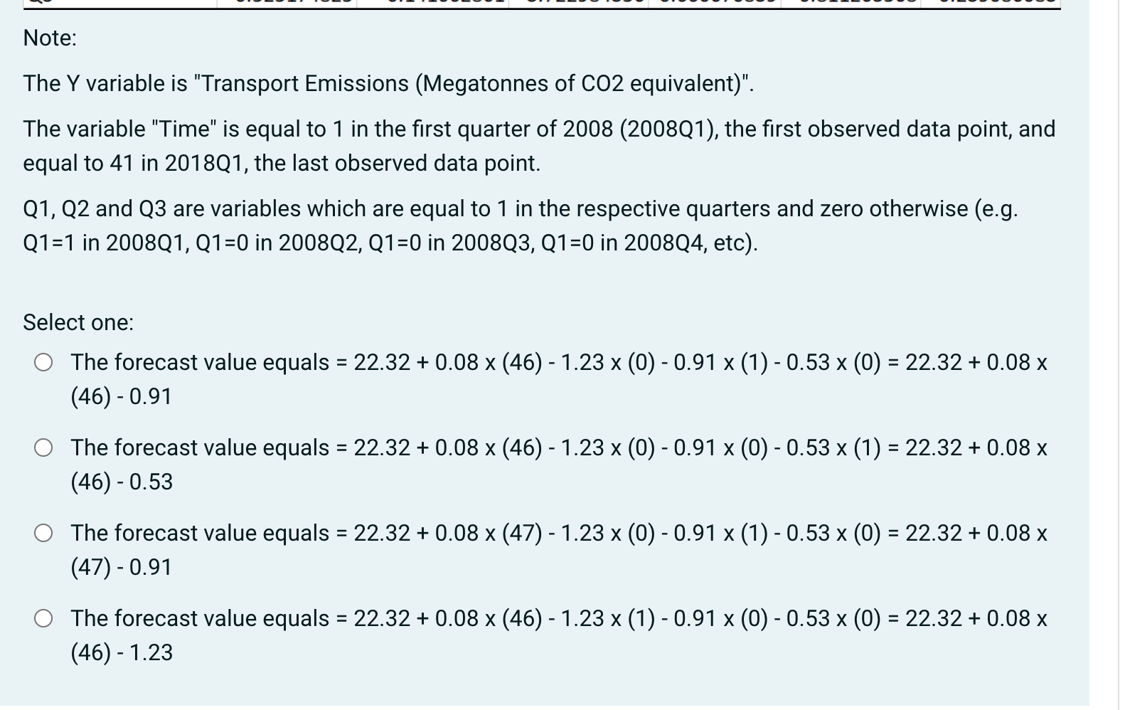 Solved Examine the table of regression results below for a | Chegg.com