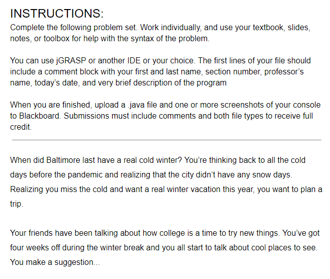 Solved INSTRUCTIONS: Complete the following problem set. | Chegg.com