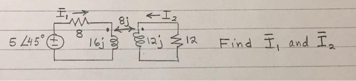 Solved Find I bar_1 and I bar _2 | Chegg.com
