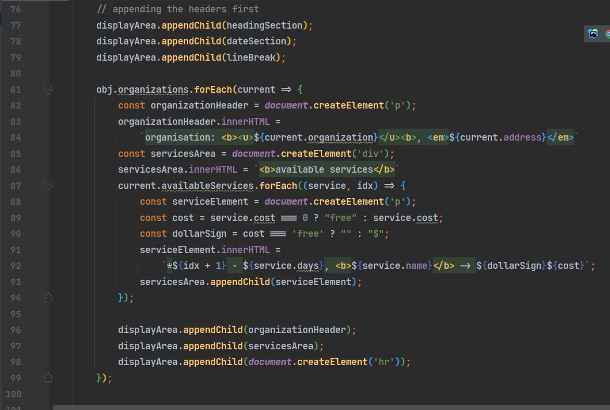 Solved // this is the linebreak const ZineBreak = | Chegg.com