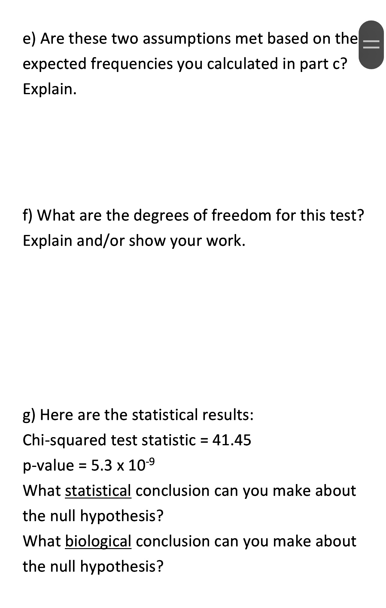 Solved a) State an appropriate null and alternative | Chegg.com