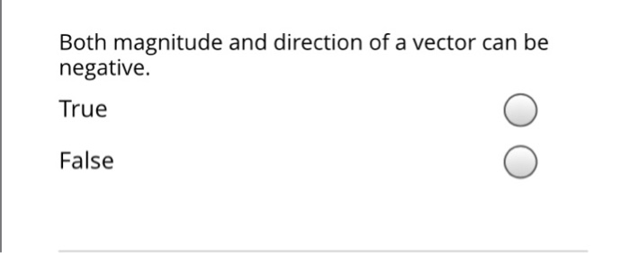Solved Both magnitude and direction of a vector can be | Chegg.com