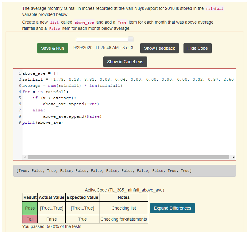 Solved The average monthly rainfall in inches recorded at | Chegg.com