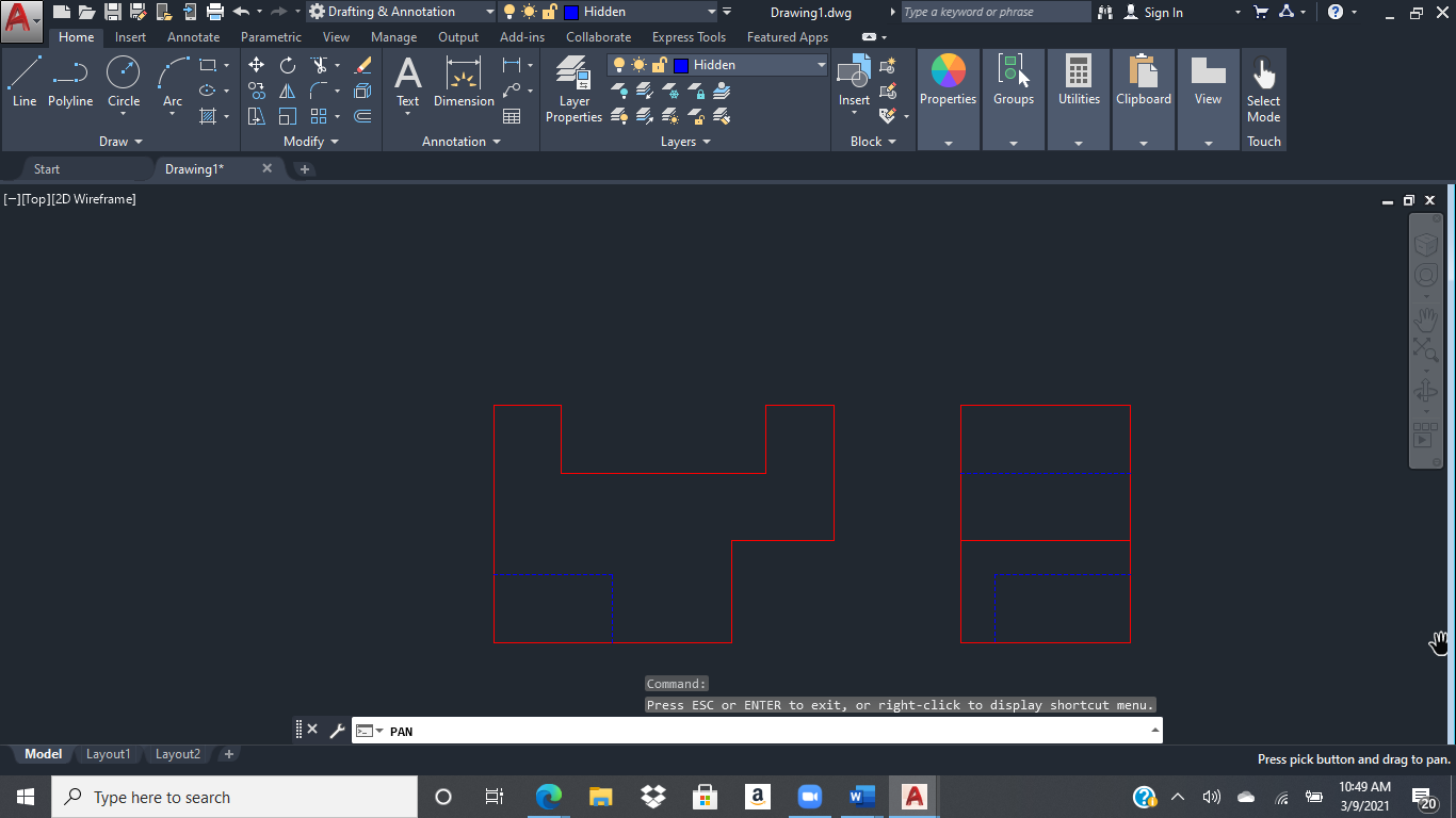 I need help for this Autocad problem please. | Chegg.com