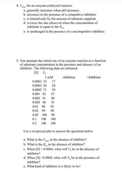 Solved 1. The steady state assumption, as applied to enzyme | Chegg.com