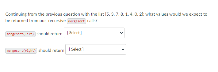 Solved The two main iterative sorting algorithms we study in | Chegg.com