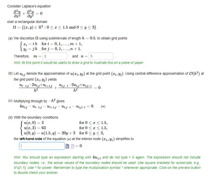 Solved can you help me solve part d | Chegg.com