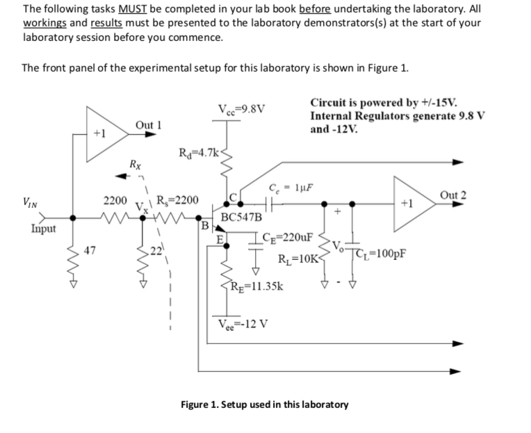 The following tasks MUST be completed in your lab | Chegg.com