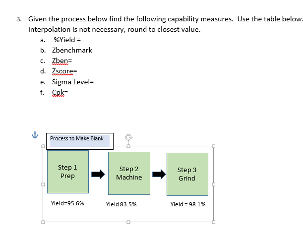 3. Given the process below find the following | Chegg.com