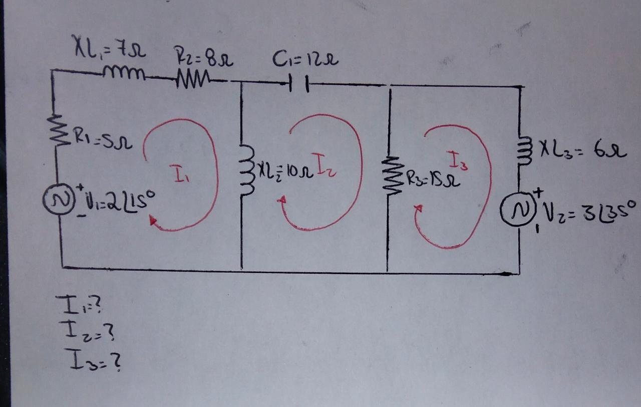 Solved I1 ? I2= ? I3= ? | Chegg.com