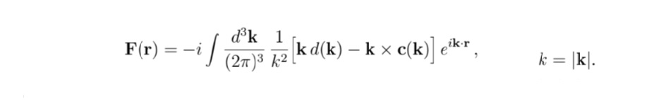 Solved Helmholtz Theorem using Fourier Transform Consider a | Chegg.com