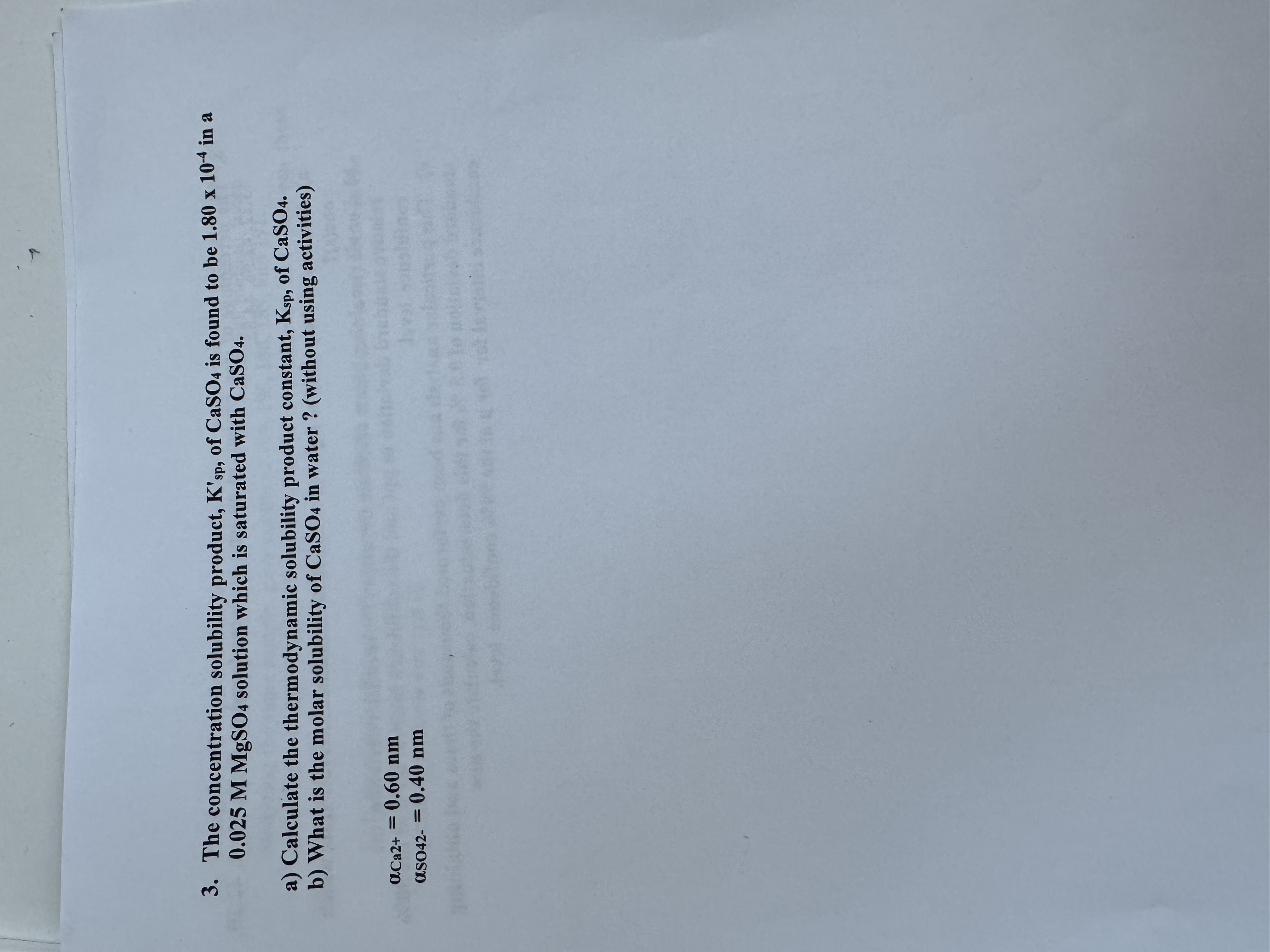 Solved code class="asciimath">The concentration solubility | Chegg.com