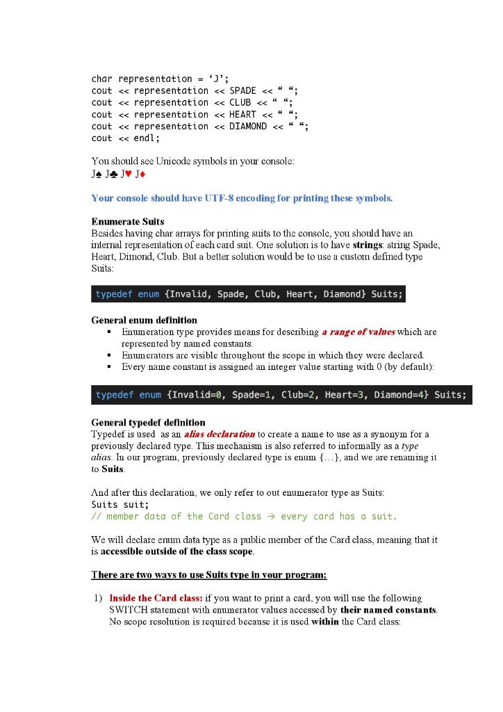 Solved Project 2 Problem: Write a program that would allow a | Chegg.com
