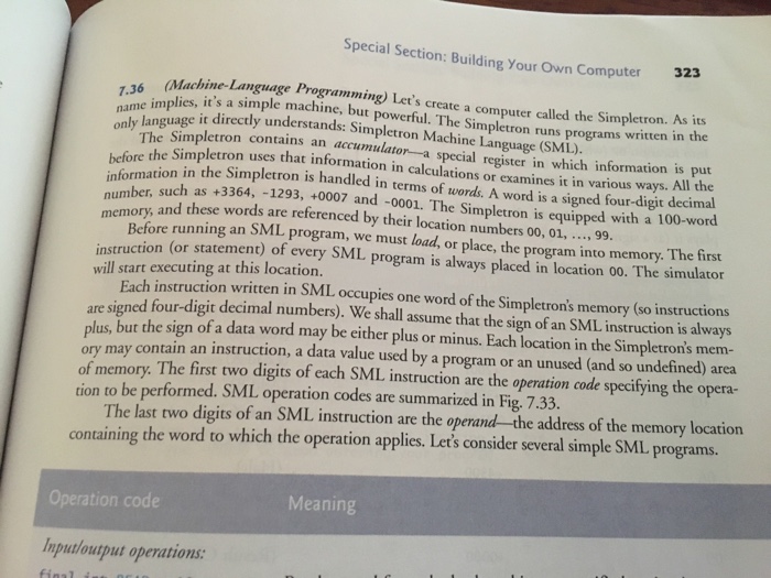 Solved Special Section: Building Your Own Computer 32:3 | Chegg.com