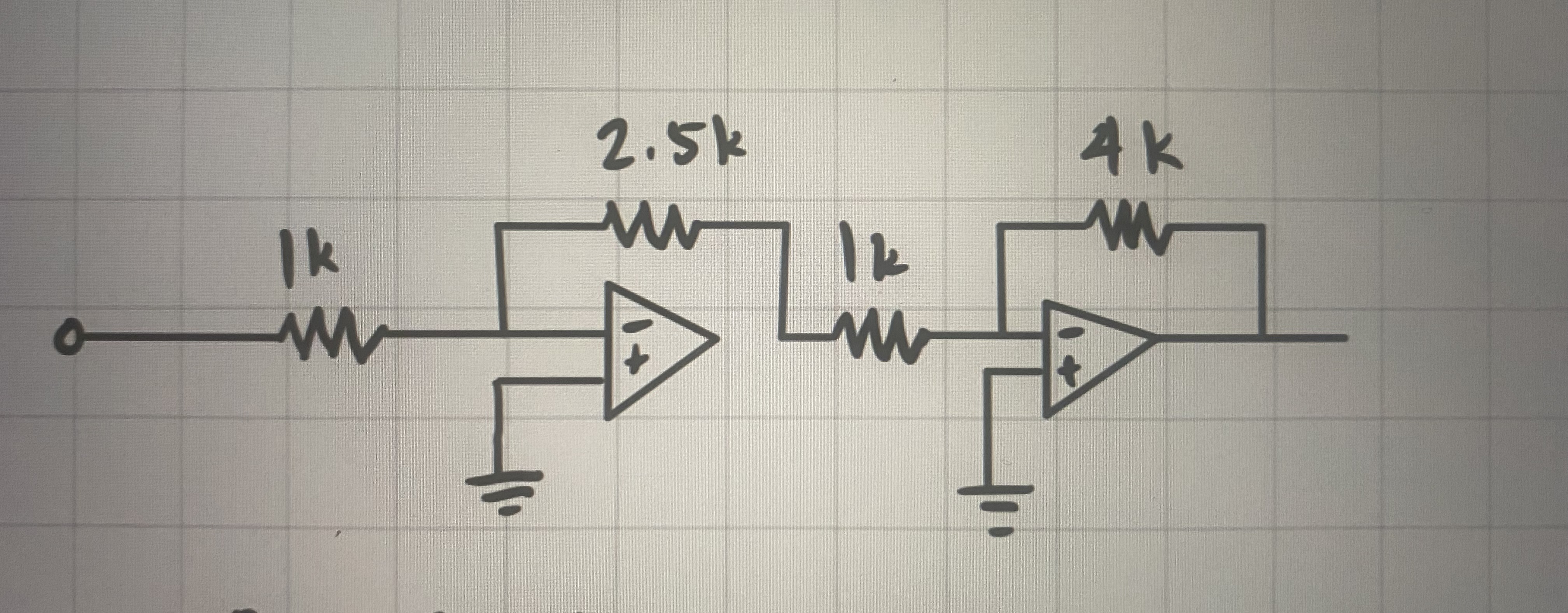 Solved Find Rf/R1 | Chegg.com