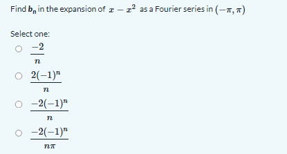 Solved Fourier coefficient a0 in the Fourier series | Chegg.com