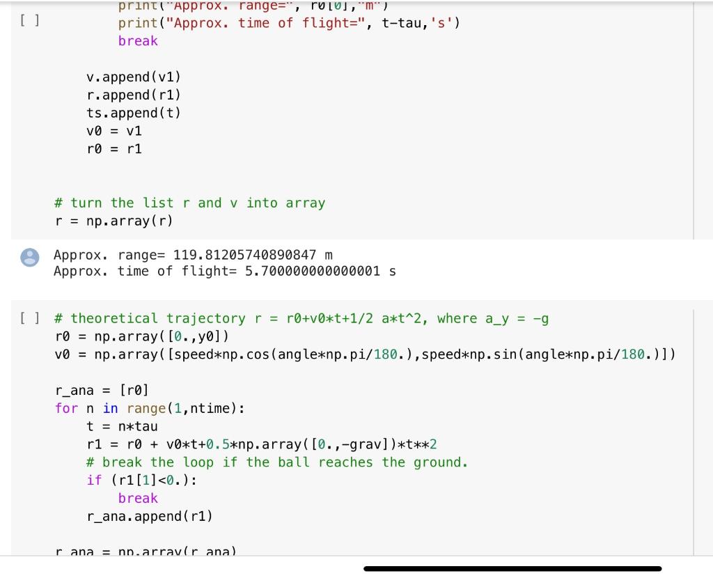 Solved Q1. Projectile motion [ 25 points] In Lecture 7 Ex.1, | Chegg.com