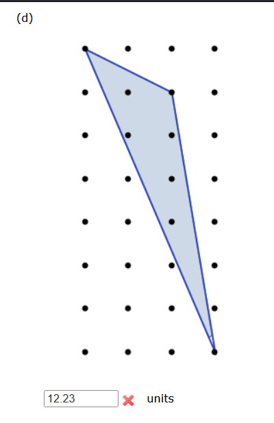 Solved Determine the area enclosed by each polygon. Use the | Chegg.com