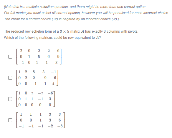 Solved [Note this is a multiple selection question, and | Chegg.com