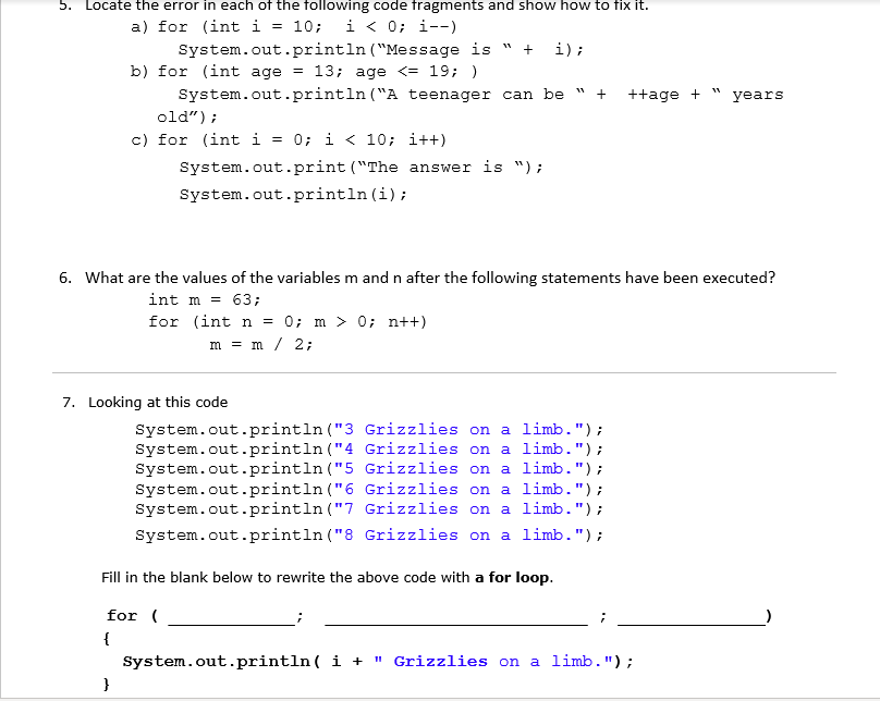Solved 3 3 How Many Times Does This Loop Execute Int 6424
