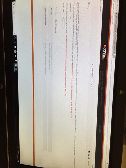 Solved 100 points o 369% o 375% Rerences Dfficuty 1 Basic | Chegg.com