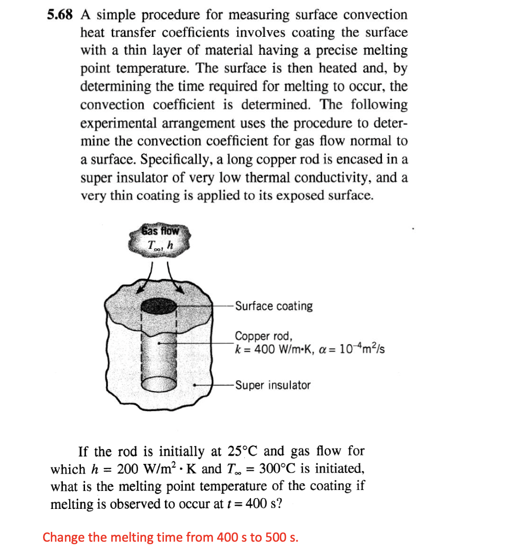 Solved 5 68 A Simple Procedure For Measuring Surface
