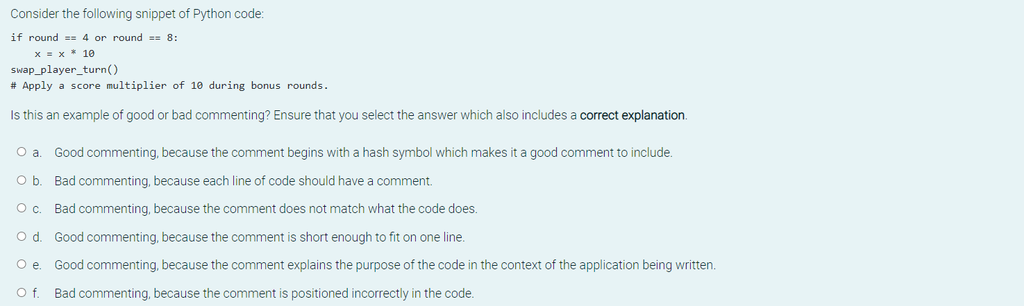 Solved Consider the following program snippet with a missing | Chegg.com