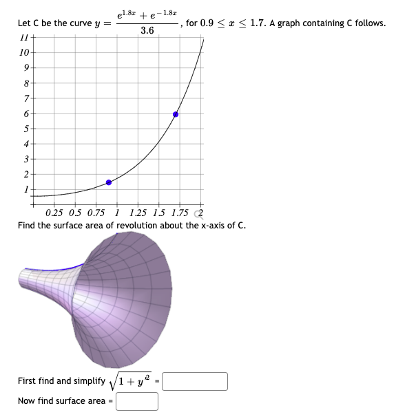 Solved Integral Calculus (Arc Length of a Curve and Surface | Chegg.com