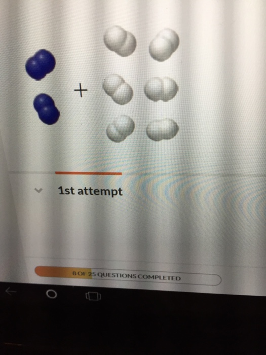 Solved We are reacting two molecules of nitrogen gas with | Chegg.com
