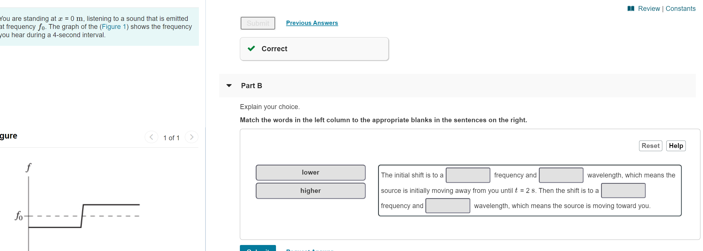 Solved Review Constants You are standing at x = 0 m, | Chegg.com