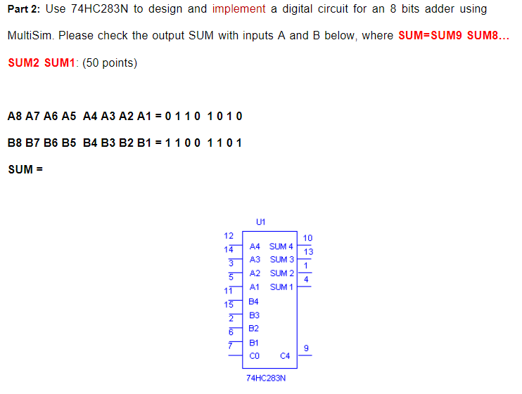 Solved Part 1: The following circuit is a common-anode | Chegg.com