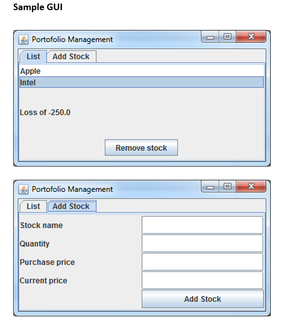 Solved 41. Objectives Create a GUI that uses JList and | Chegg.com